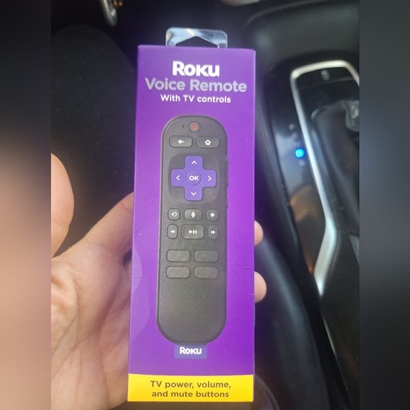 Other | Roku Voice Remote Purple And Black | Poshmark